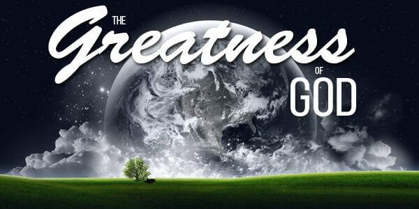 The Greatness Of God | Immanuel Conrad Ministries