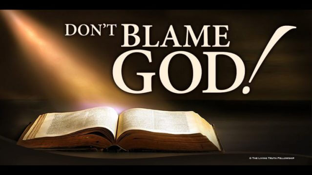 DON'T BLAME GOD | Immanuel Conrad Ministries